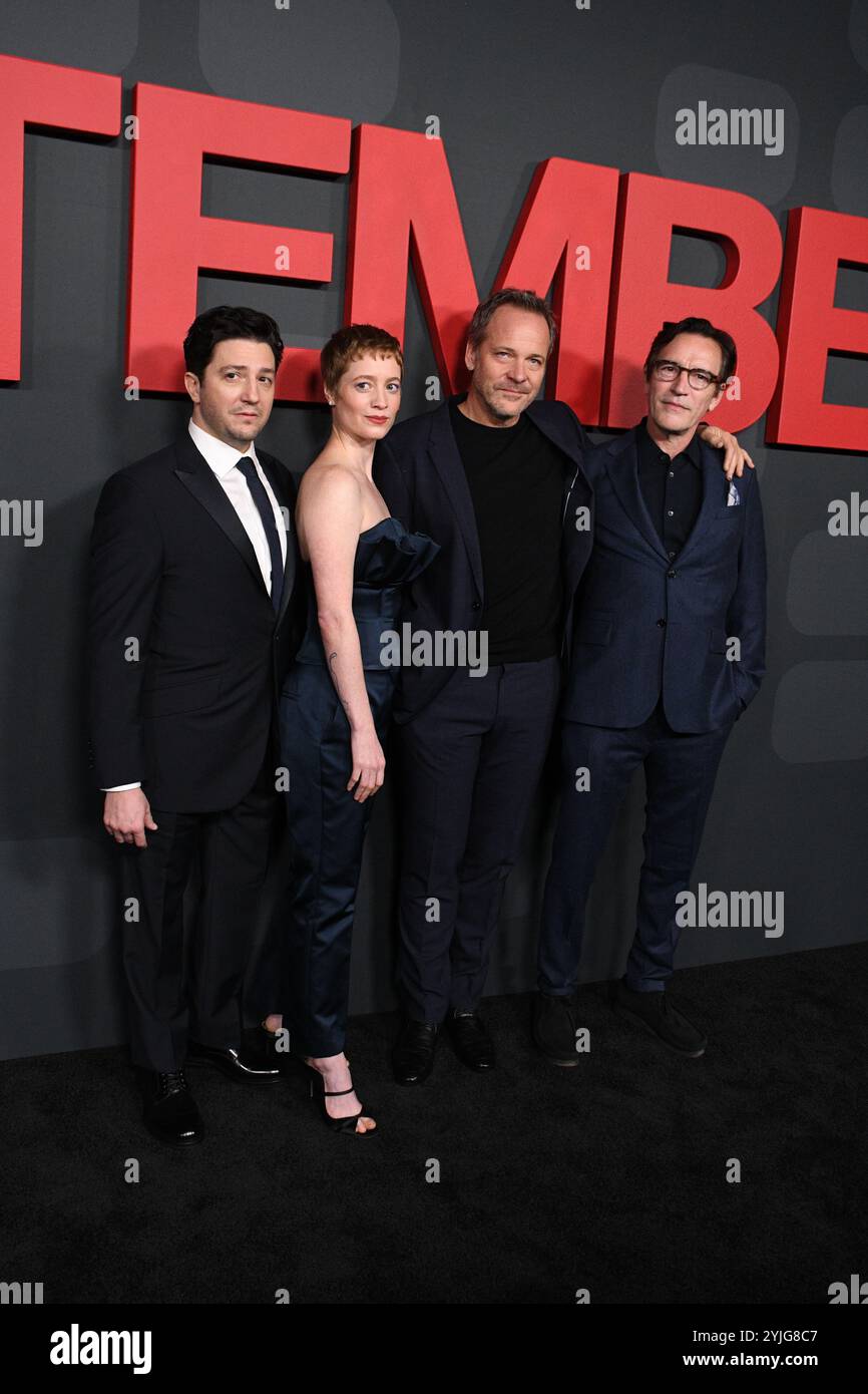 Los Angeles, California, USA 14th November 2024 Actor John Magaro ...