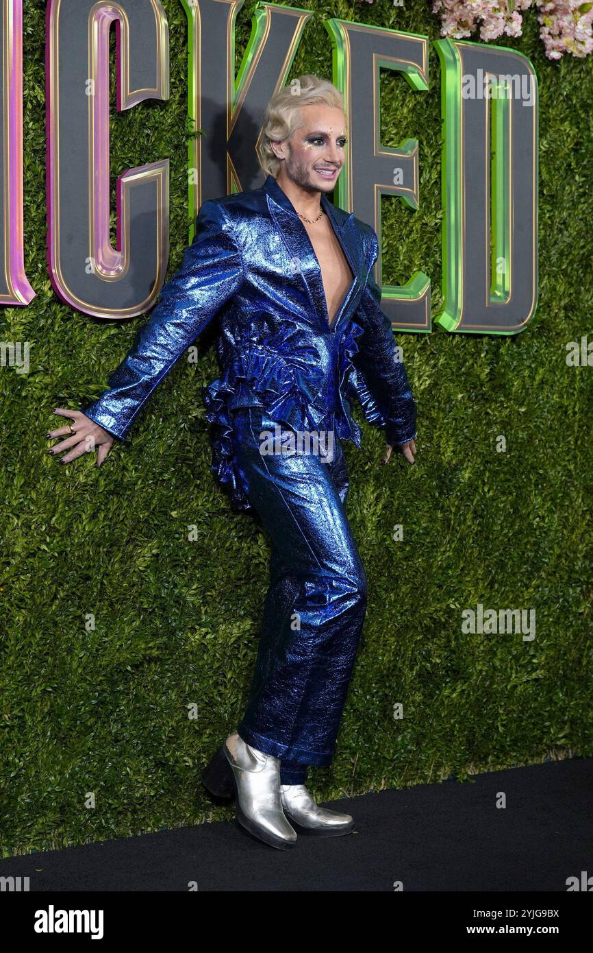 Ny. 14th Nov, 2024. Frankie Grande at arrivals for WICKED Premiere ...