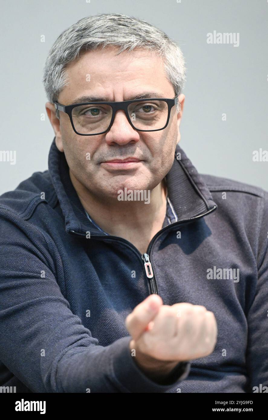 Berlin, Germany. 06th Nov, 2024. Iranian filmmaker Mohammad Rasoulof in ...