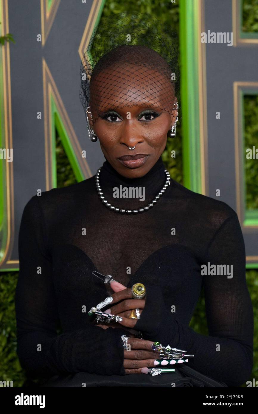 Ny. 14th Nov, 2024. Cynthia Erivo at arrivals for WICKED Premiere, MoMA ...