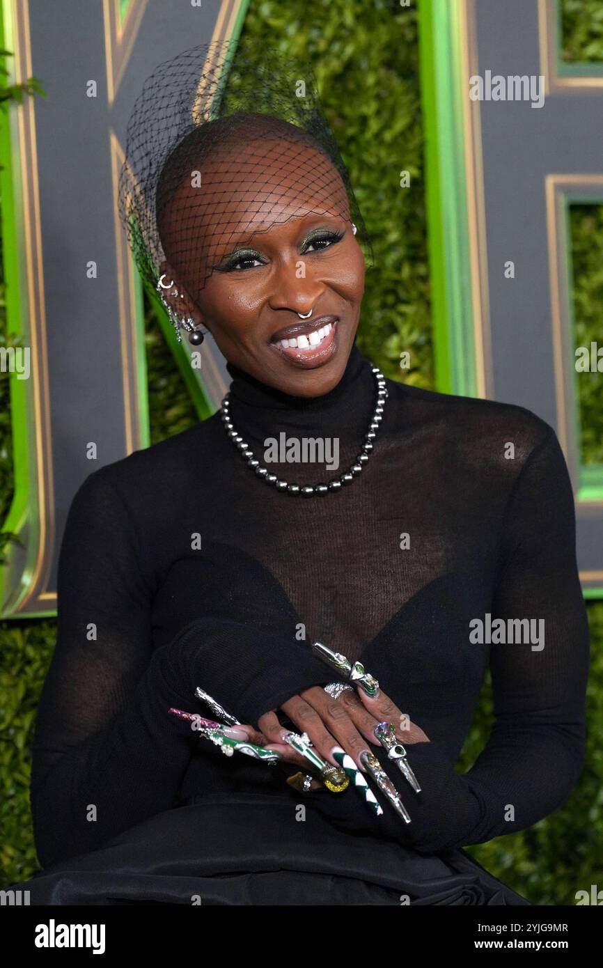 Ny. 14th Nov, 2024. Cynthia Erivo at arrivals for WICKED Premiere, MoMA ...