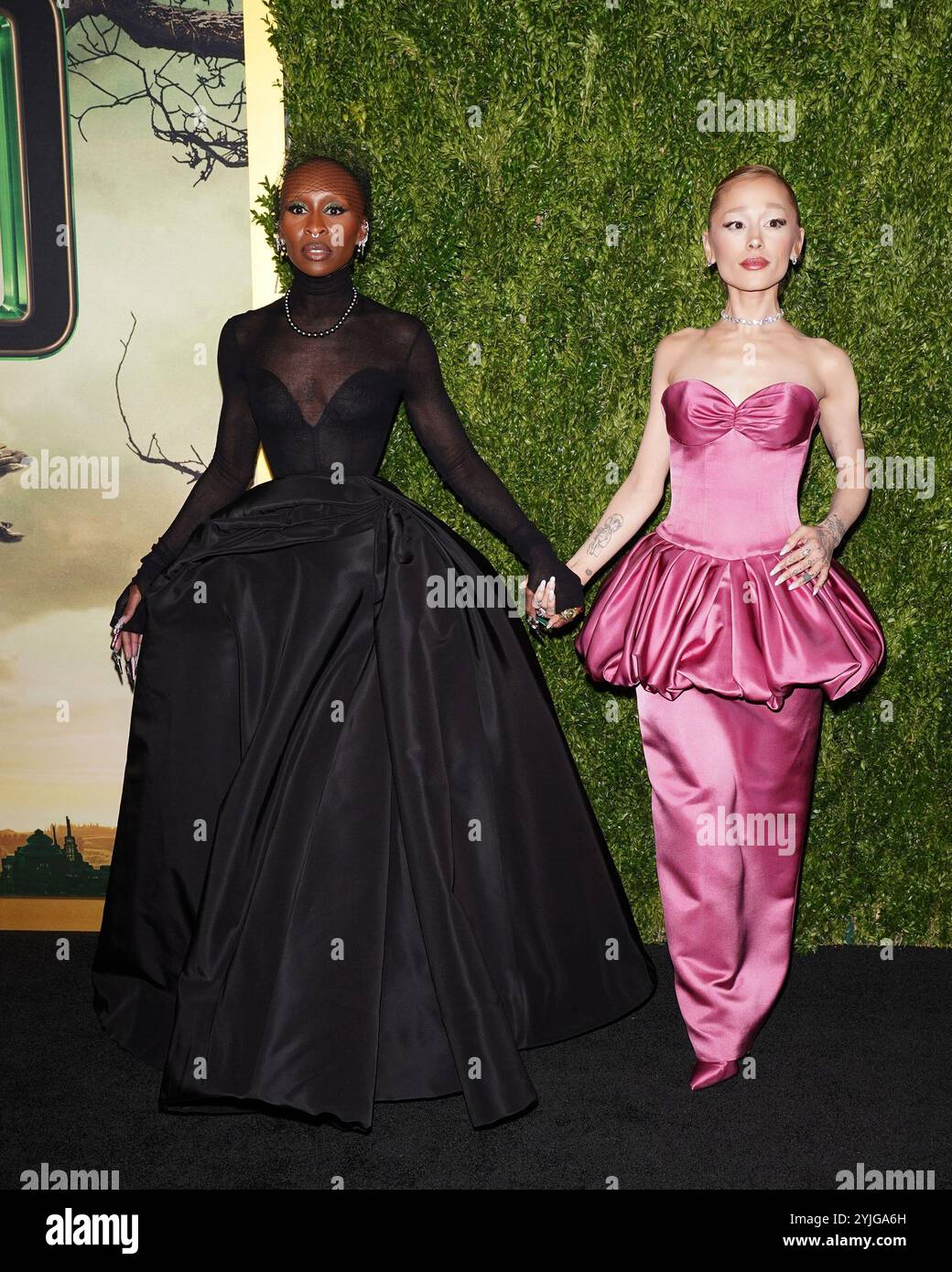 Ny. 14th Nov, 2024. Cynthia Erivo, Ariana Grande at arrivals for WICKED ...