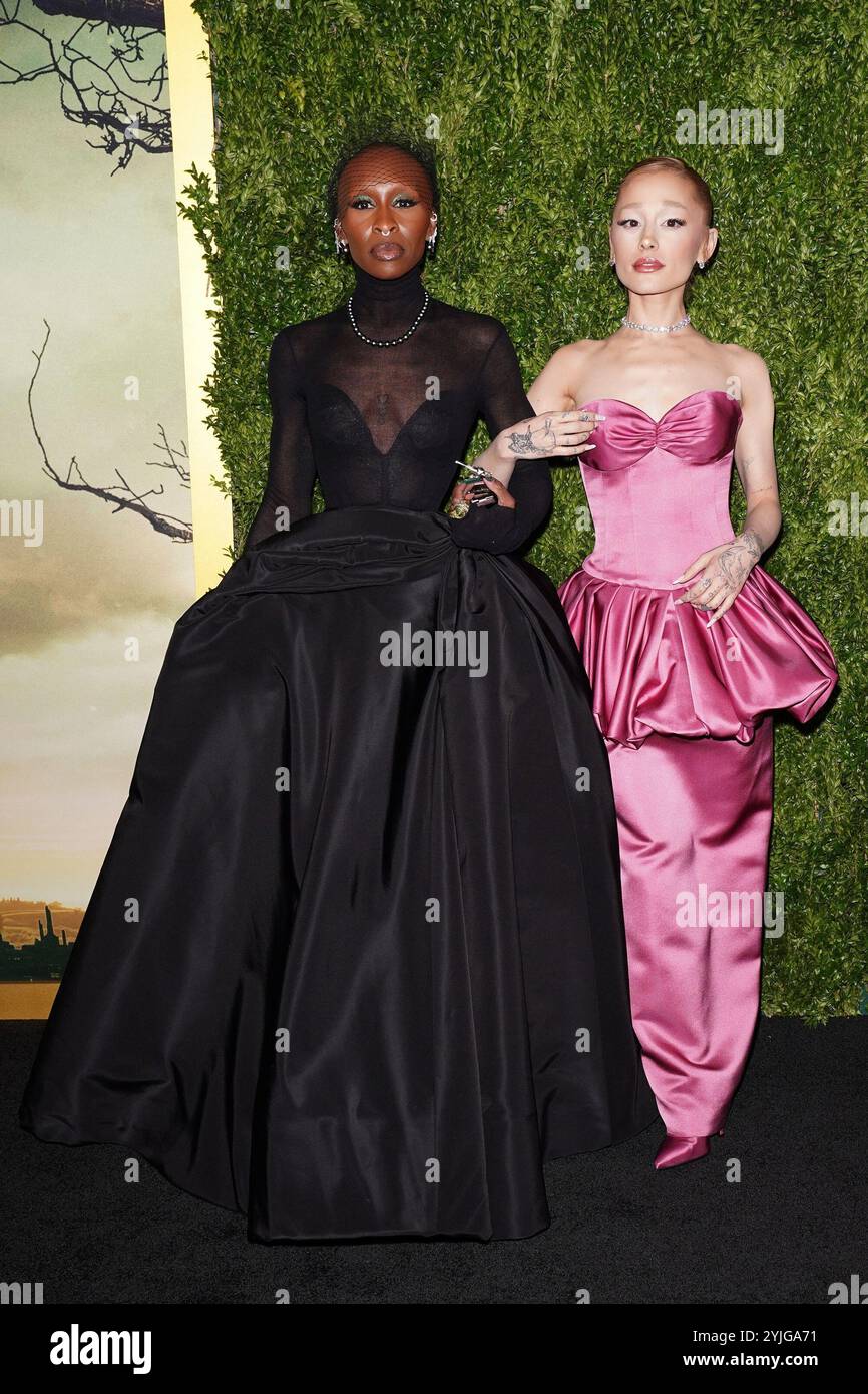 Ny. 14th Nov, 2024. Cynthia Erivo, Ariana Grande at arrivals for WICKED ...