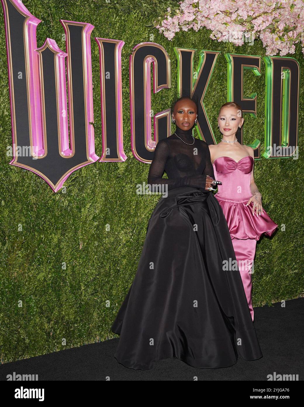 Ny. 14th Nov, 2024. Cynthia Erivo, Ariana Grande at arrivals for WICKED ...