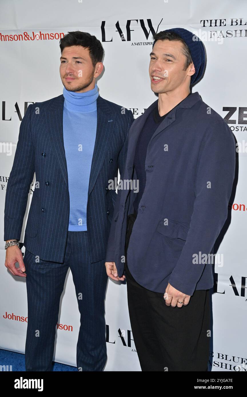 Hollywood CA USA - November 13, 2024: Robert Scott Wilson, Paul Telfer ...