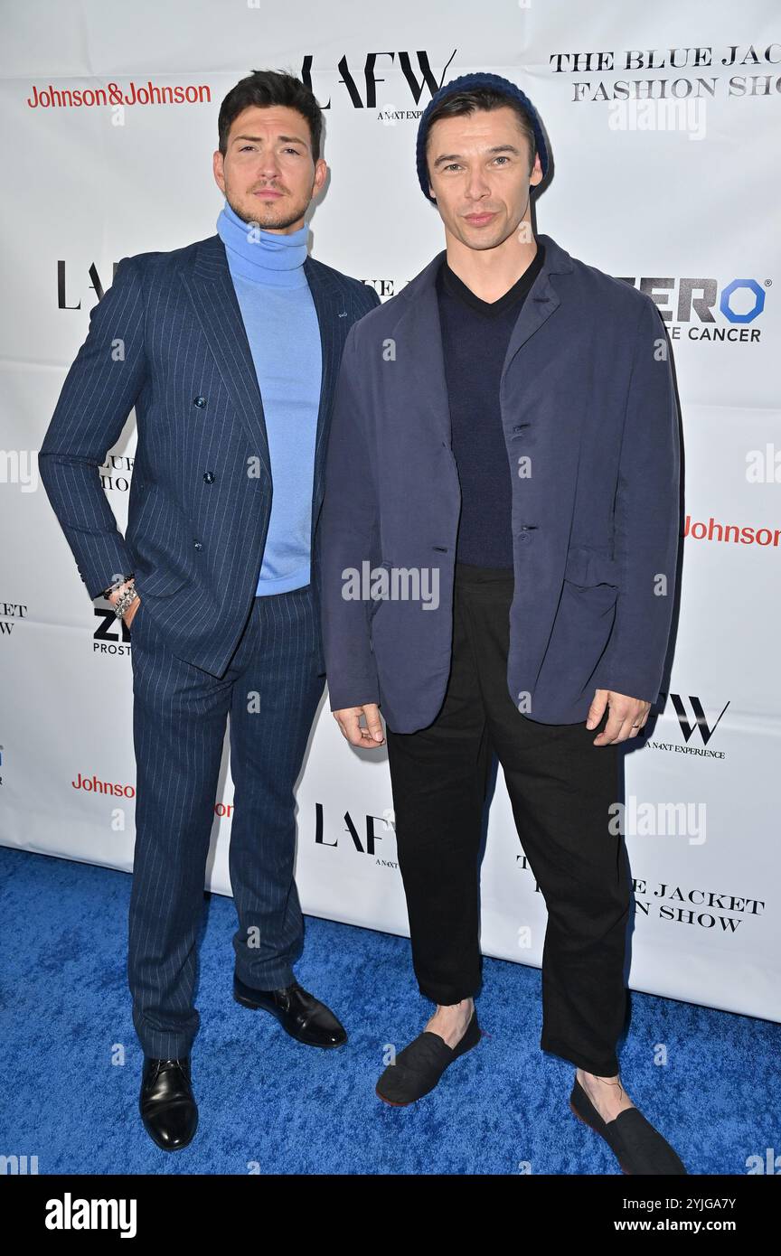 Hollywood CA USA - November 13, 2024: Robert Scott Wilson, Paul Telfer ...