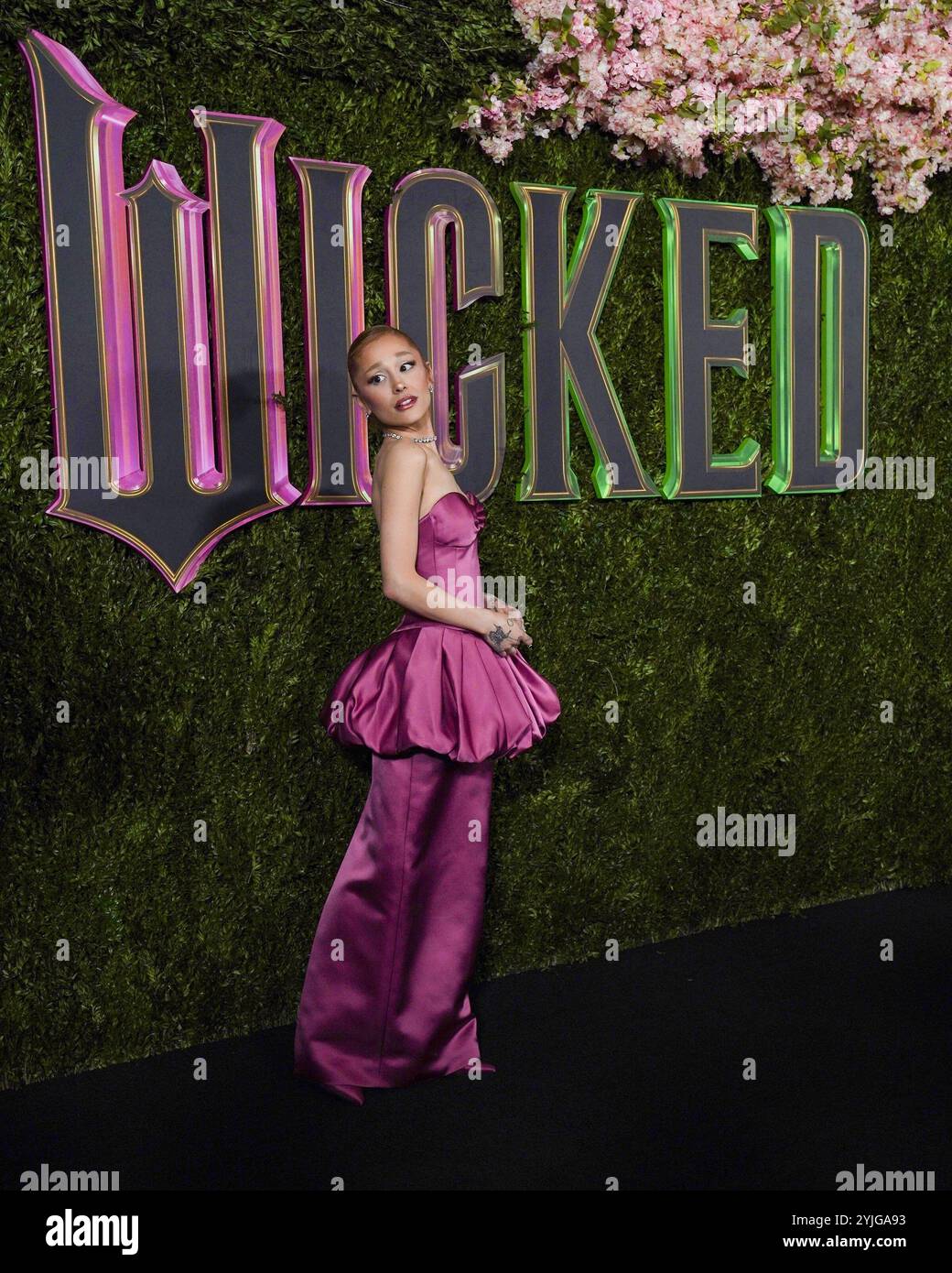 Ny. 14th Nov, 2024. Ariana Grande at arrivals for WICKED Premiere, MoMA ...
