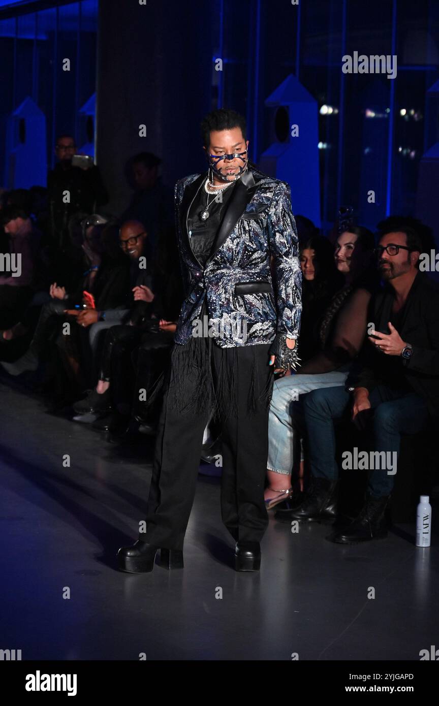 Hollywood CA USA - November 13, 2024: Ty-Ron Mayes attends the Blue ...