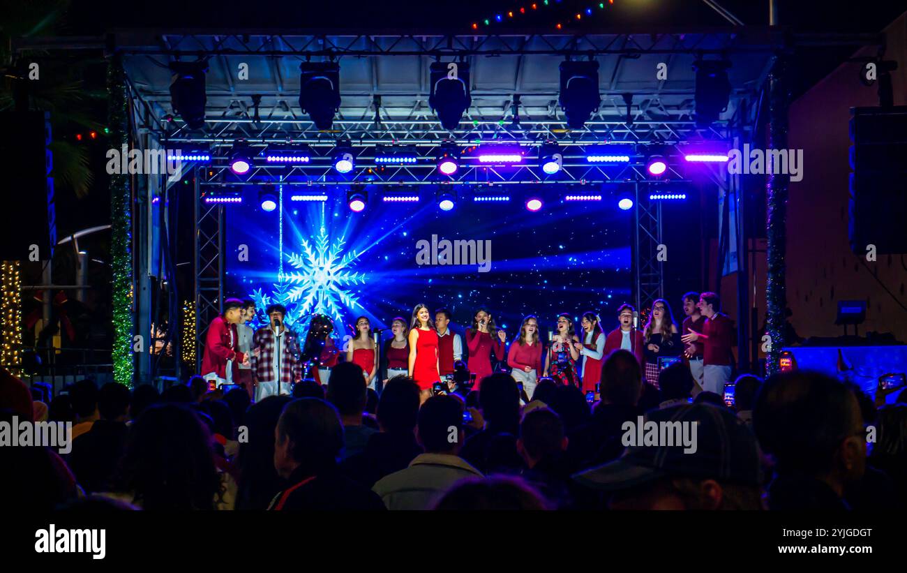 A cappella group in concert hi-res stock photography and images - Alamy