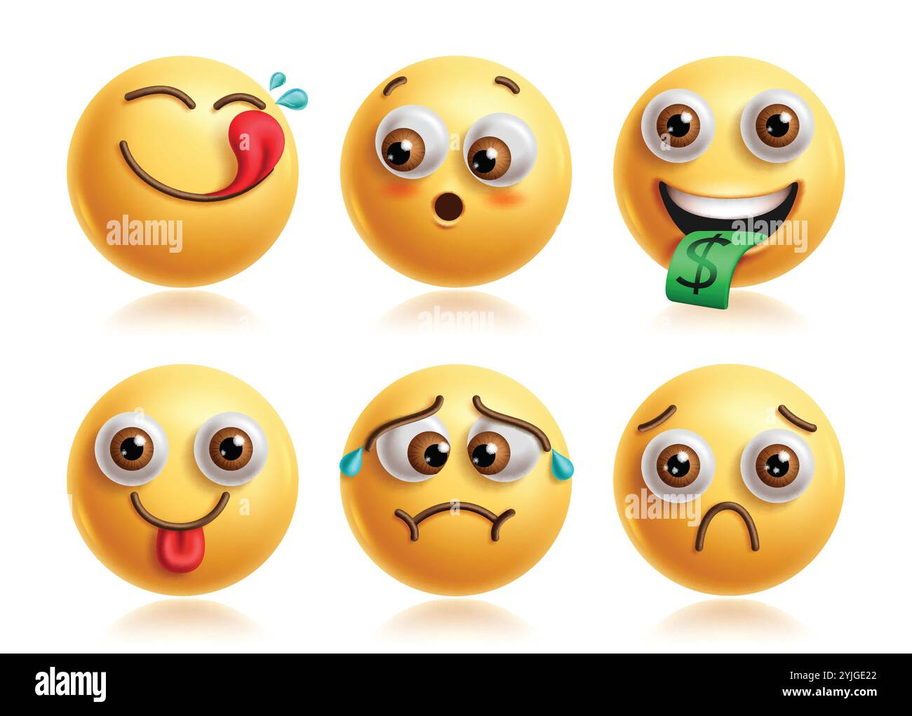 Bashful Emoji Drawings