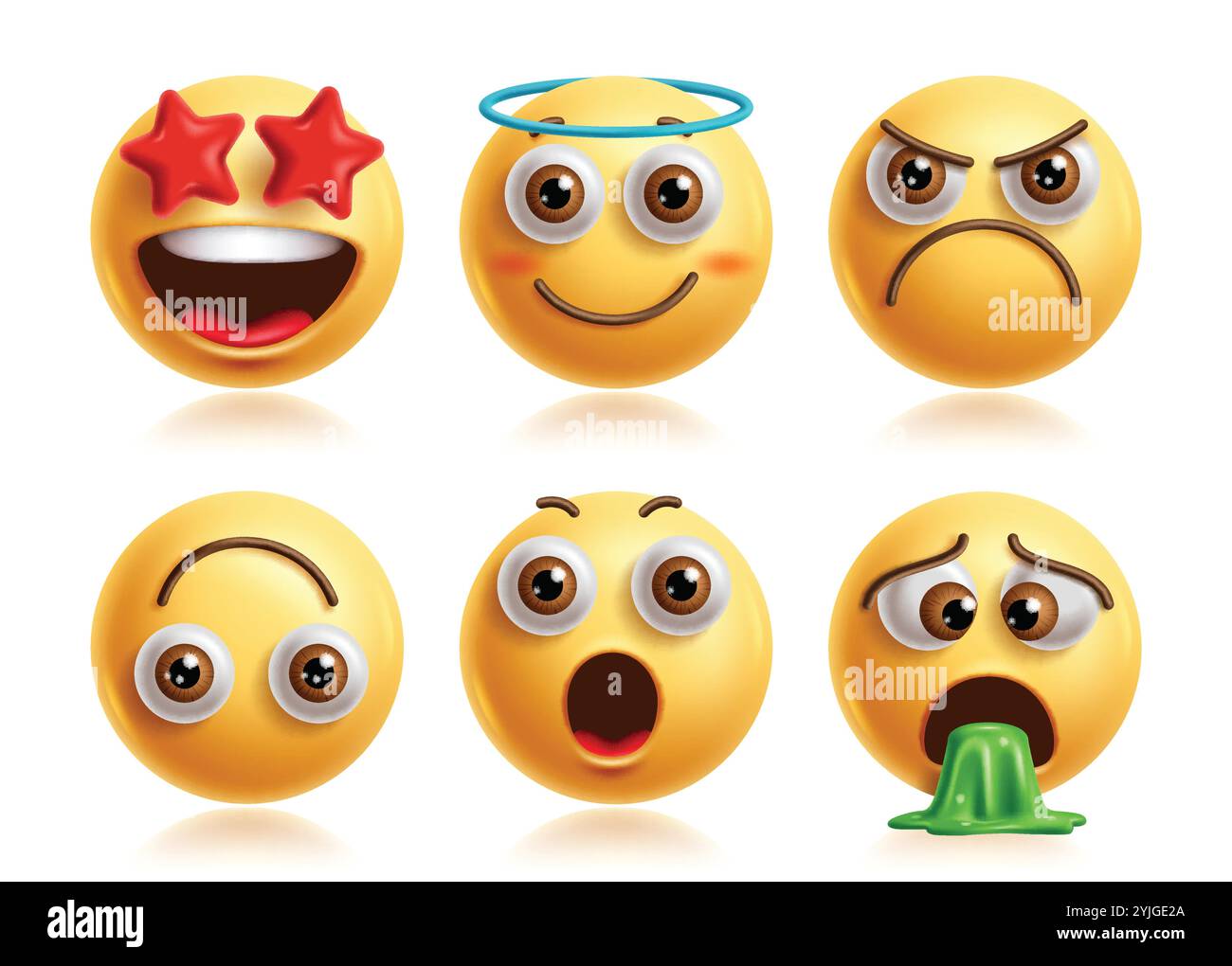 Star emoji Stock Vector Images - Alamy