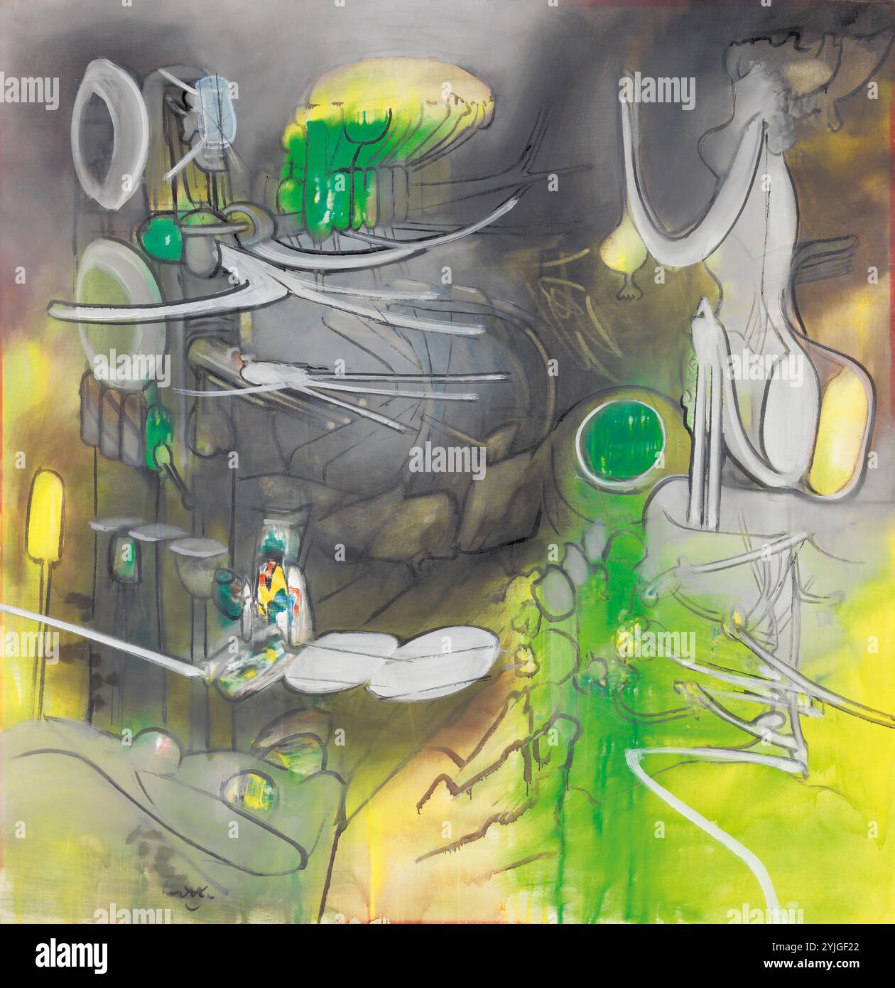 Roberto Matta (Santiago de Chile, 1911- Civitavecchia, 2002). The Where ...