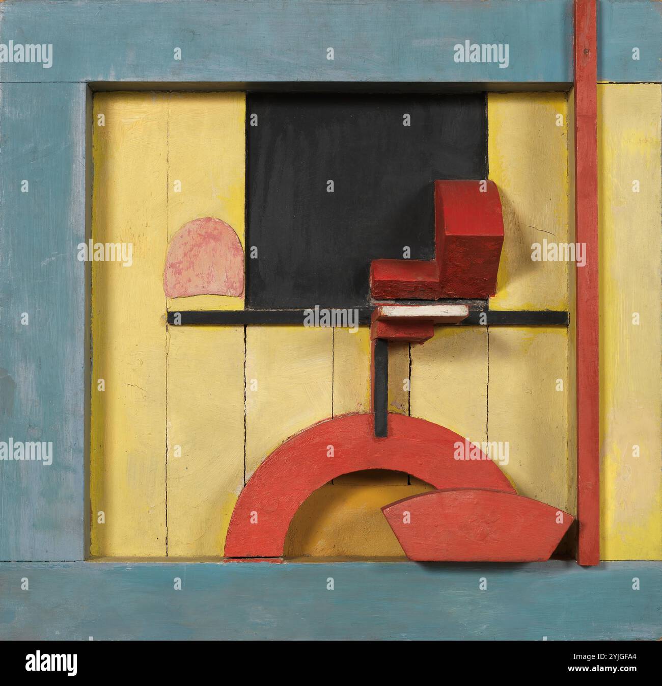 Kurt Schwitters (Hanover, 1887-Ambleside, 1948). Merz 1925, 1. Relief ...