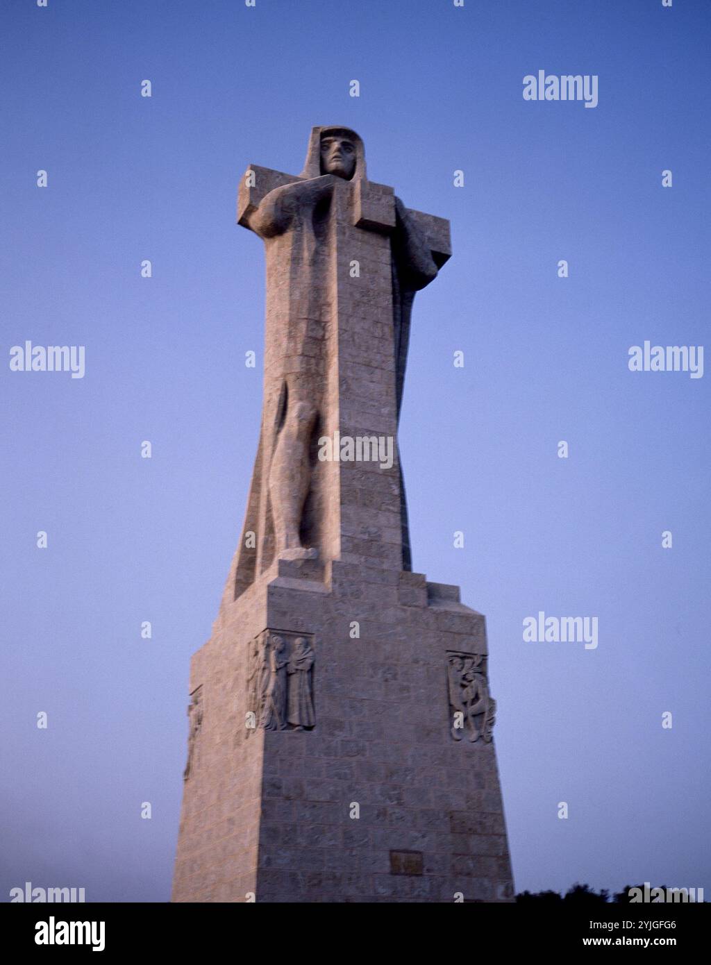 MONUMENTO A LA FE DESCUBRIDO O MONUMENTO A CRISTOBAL COLON INAUGURADO ...