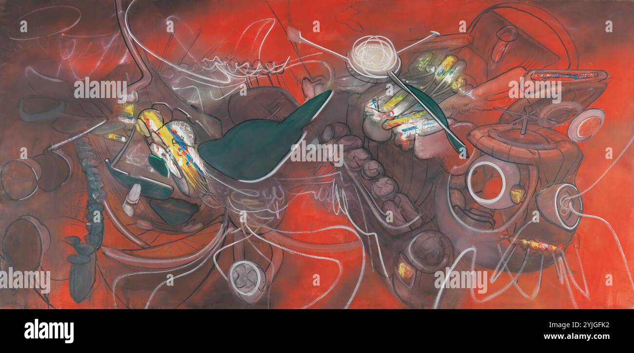 Roberto Matta (Santiago de Chile, 1911- Civitavecchia, 2002). Great ...