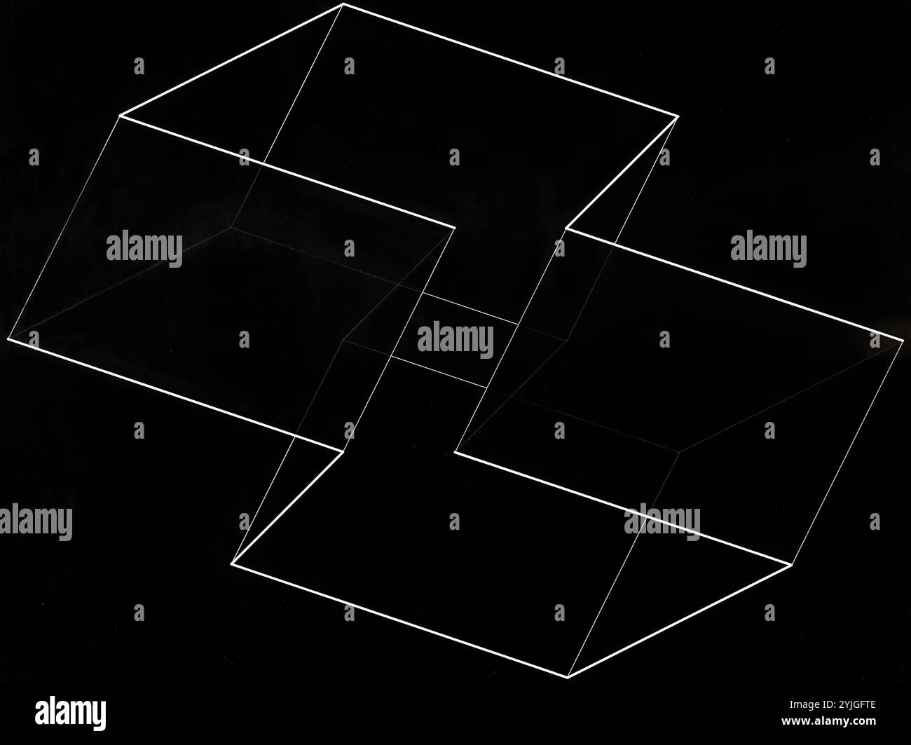 Josef Albers (Bottrop, 1888-New Haven, 1976). Structural Constellation ...