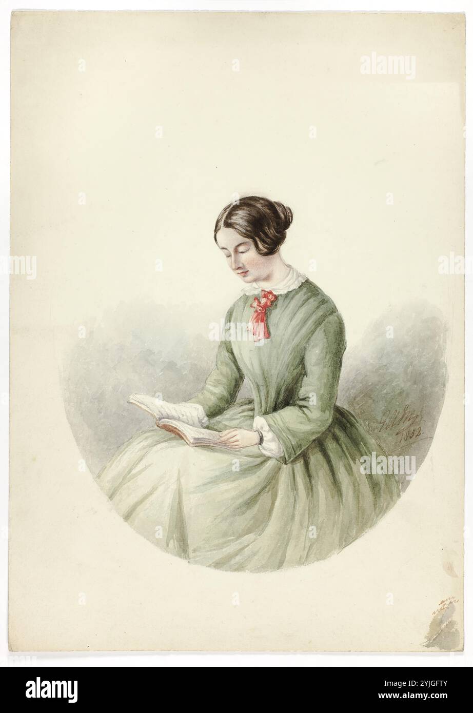 Watercolor paint and pencil on wove paper hi-res stock photography and ...