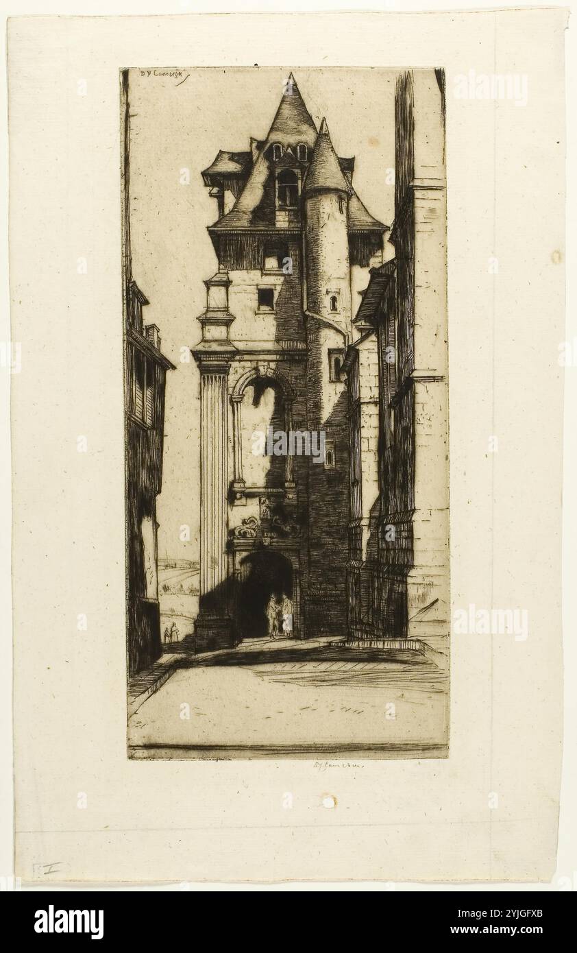 St. Aignan, Chartres. David Young Cameron; Scottish, 1865-1945. Date ...