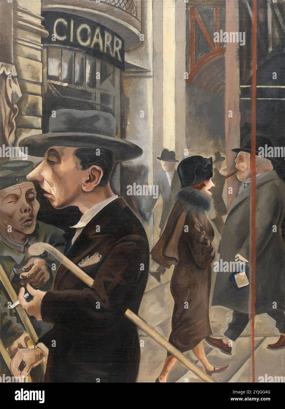 George Grosz (Berlin, 1893-1959). Street Scene (Kurfürstendamm) (1925 ...