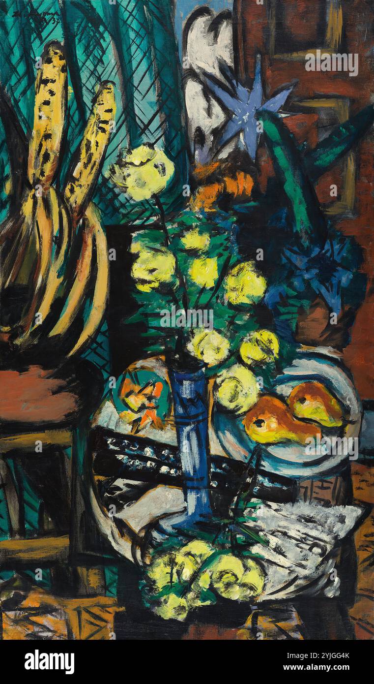 Max Beckmann (Leipzig, 1884 - New York, 1950). Still life with Yellow ...