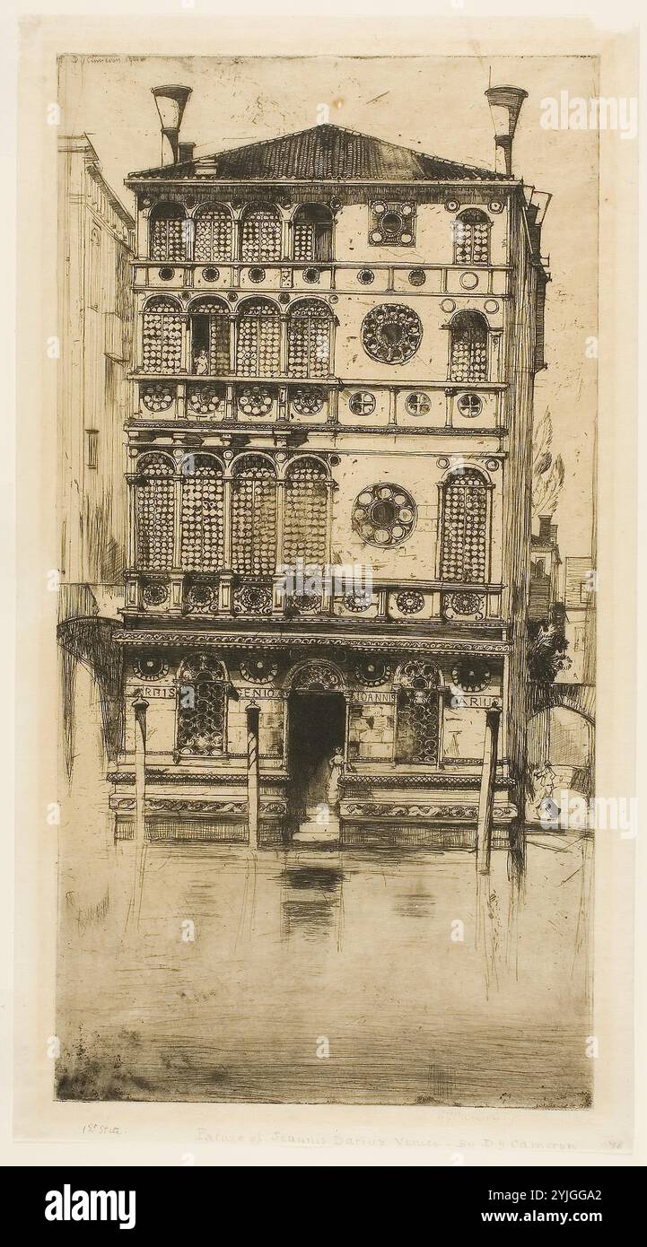 Joannis Darius. David Young Cameron; Scottish, 1865-1945. Date: 1900 ...