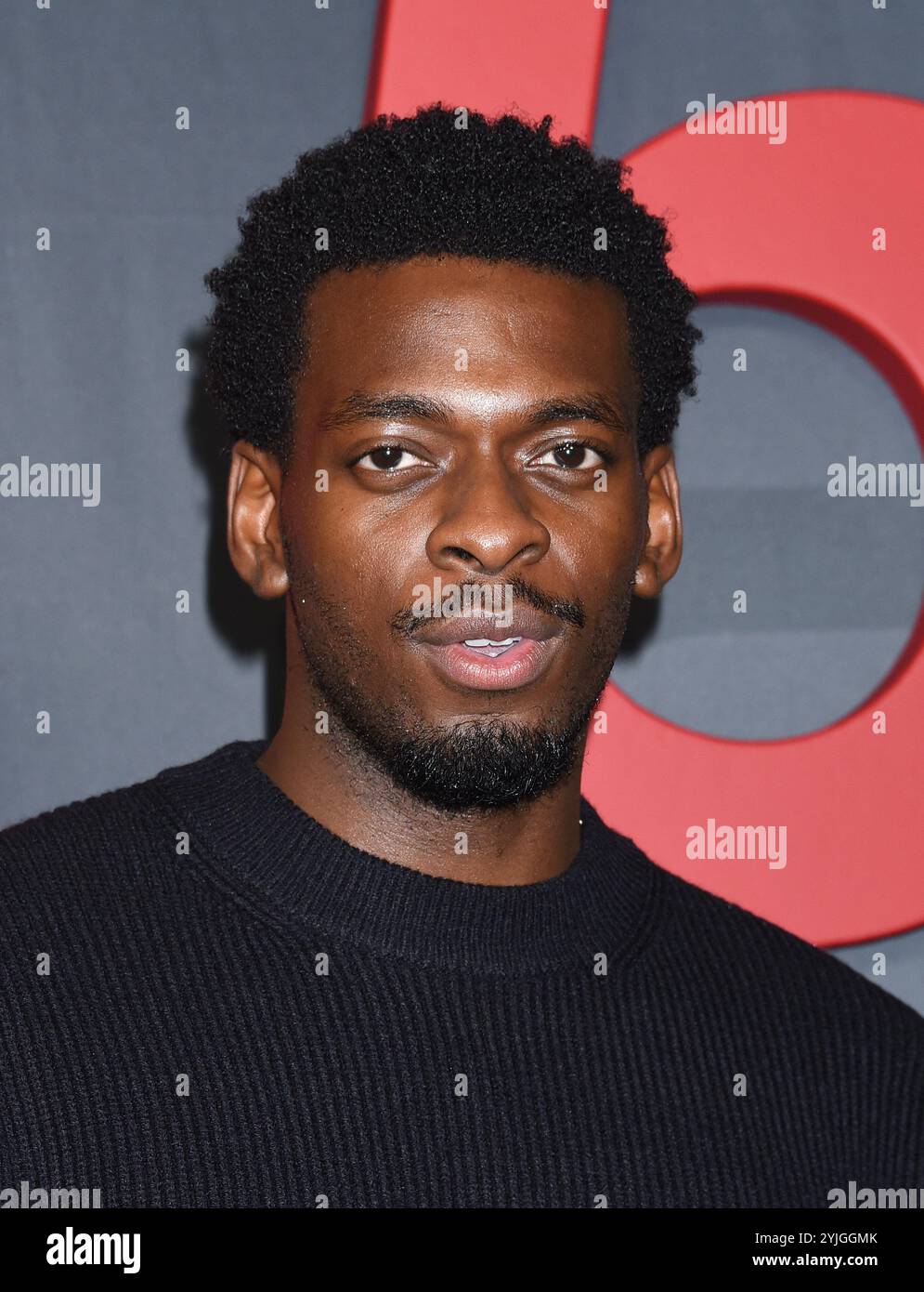 Daniel Adeosun arriving to the “September 5” Los Angeles Premiere held ...
