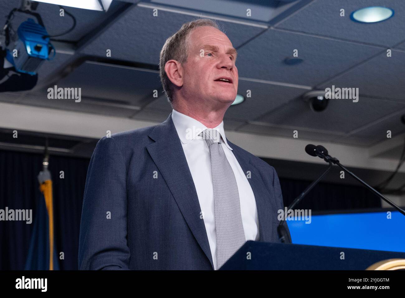 New York, NY, USA, 14 November 2024: MTA Chair and CEO Janno Lieber ...