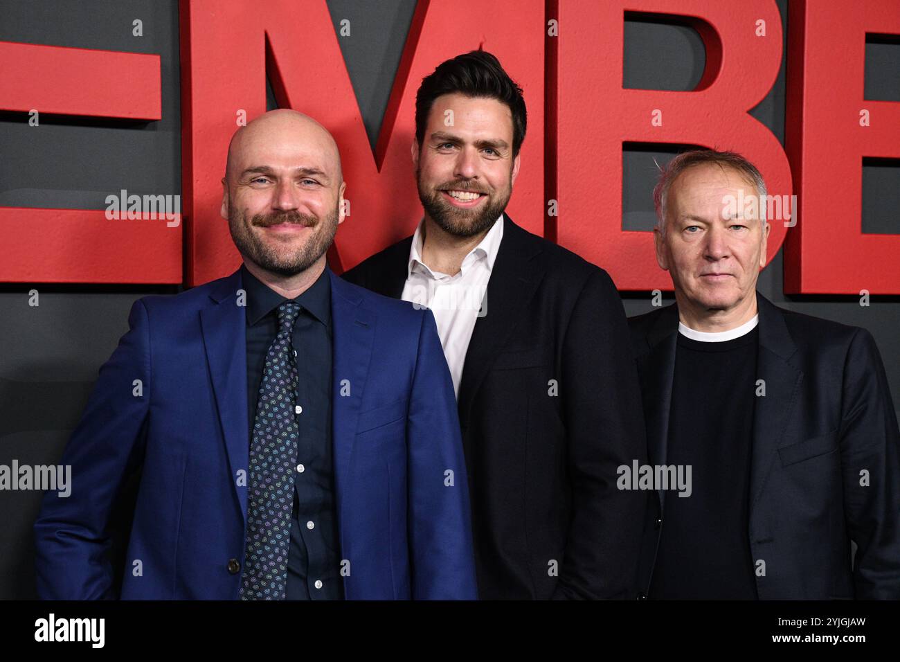 Los Angeles, California, USA 14th November 2024 (L-R) Producer John Ira Palmer, Producer Philipp ...