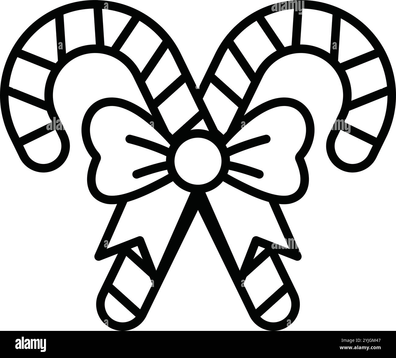 Bows pattern illustration vector Black and White Stock Photos & Images - Alamy