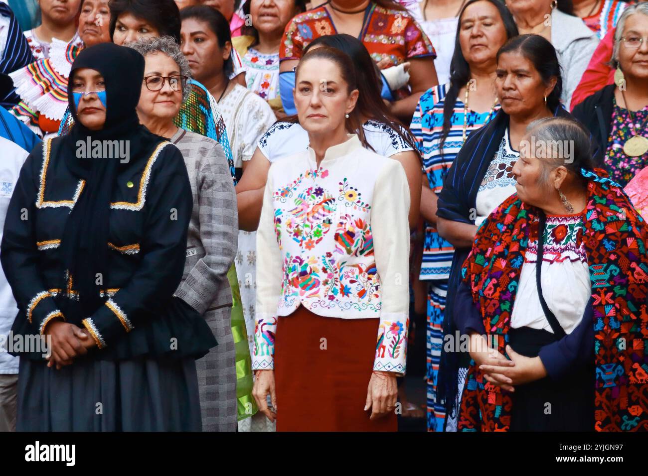 Claudia Sheinbaum Promote Original Textile Art Mexicos President ...