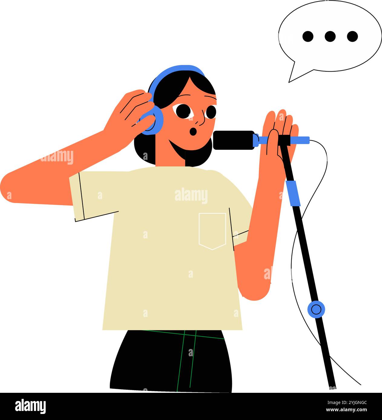 Singer vocalist Cut Out Stock Images & Pictures - Alamy