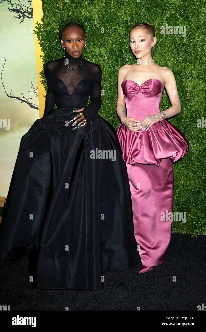 Cynthia Erivo und Ariana Grande bei der Premiere des Kinofilms 'Wicked ...