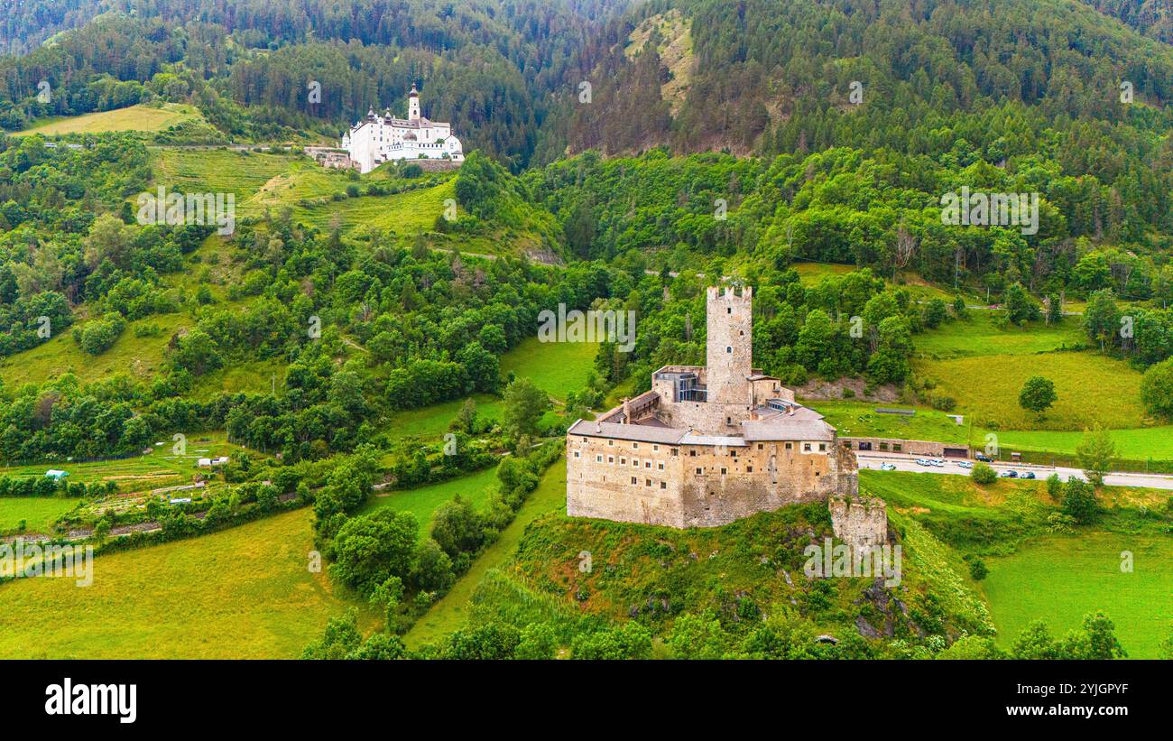 Abbey library aerial hi-res stock photography and images - Alamy
