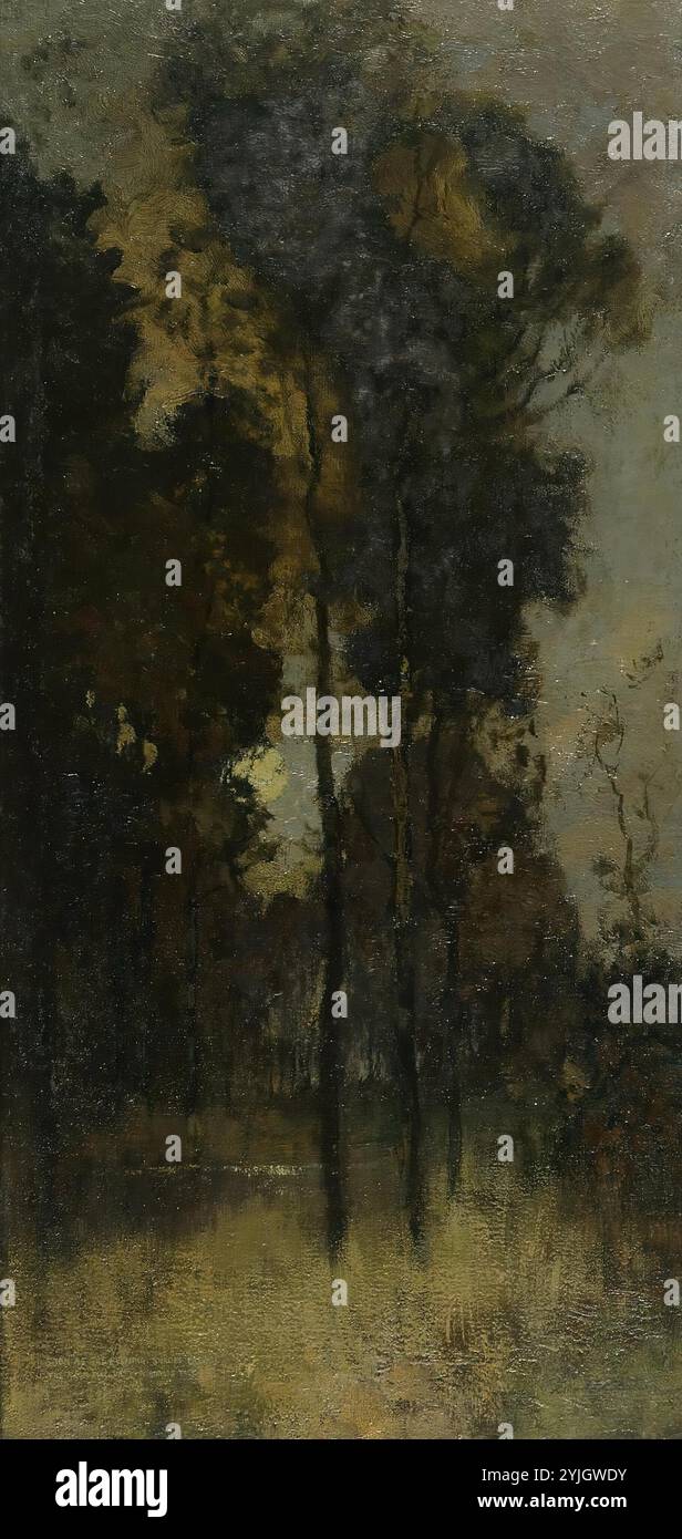 'Forest Landscape'. Great Britain, 1896. Dimensions: 87,5x42 cm. Museum ...