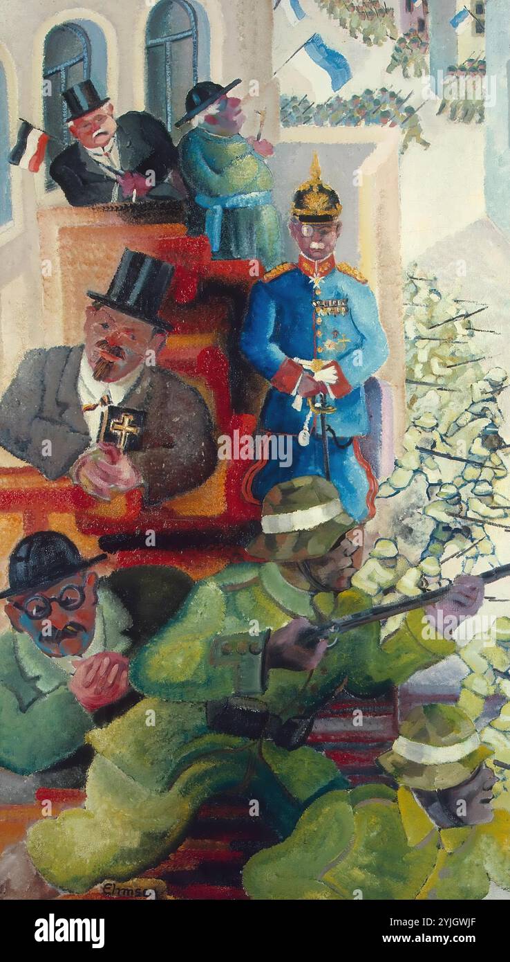 'Execution by Firing Squad of the Sailor Egelhofer (left-hand part of ...