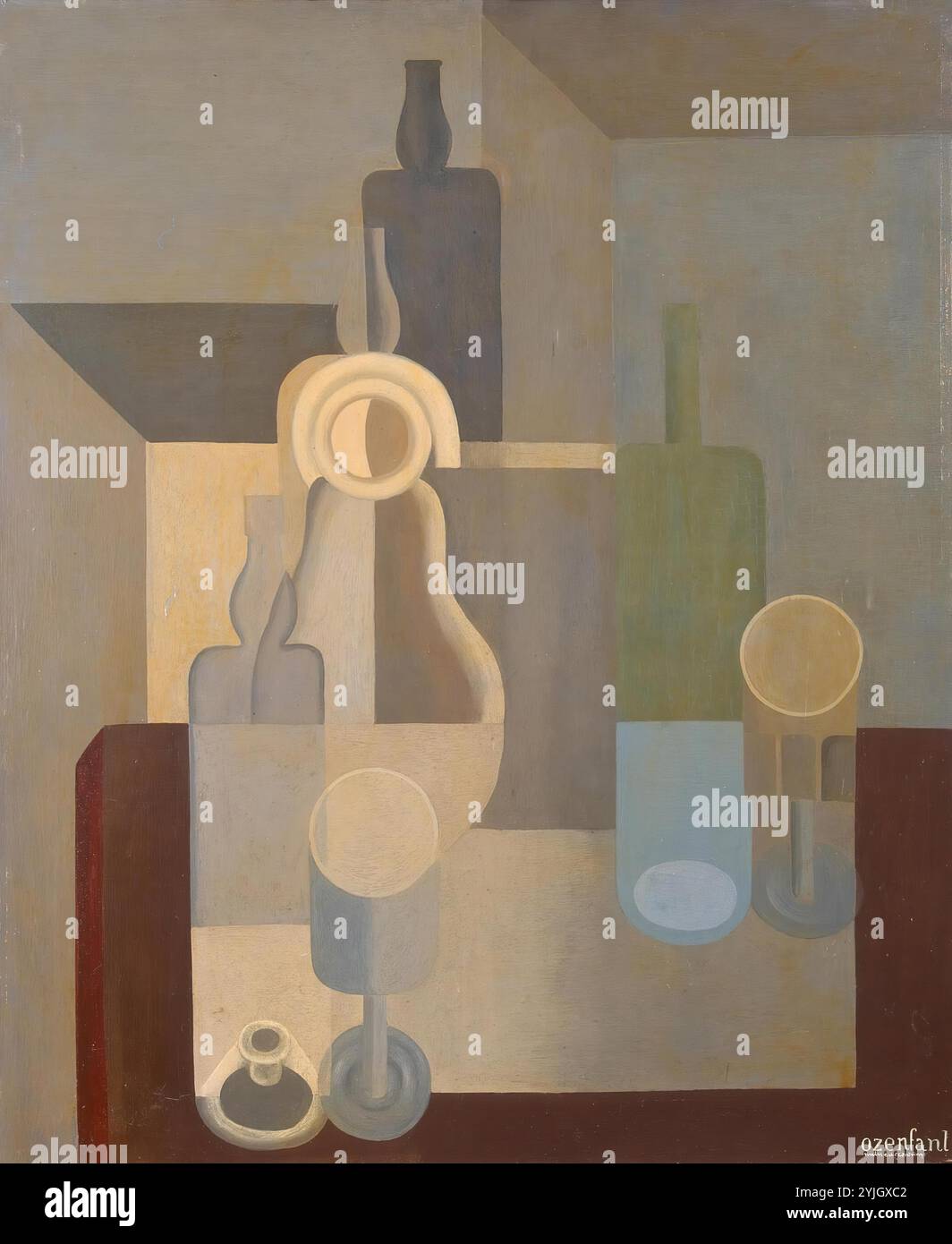 'Still Life. Dishes'. France, 1920. Dimensions: 72x60 cm. Museum: State ...