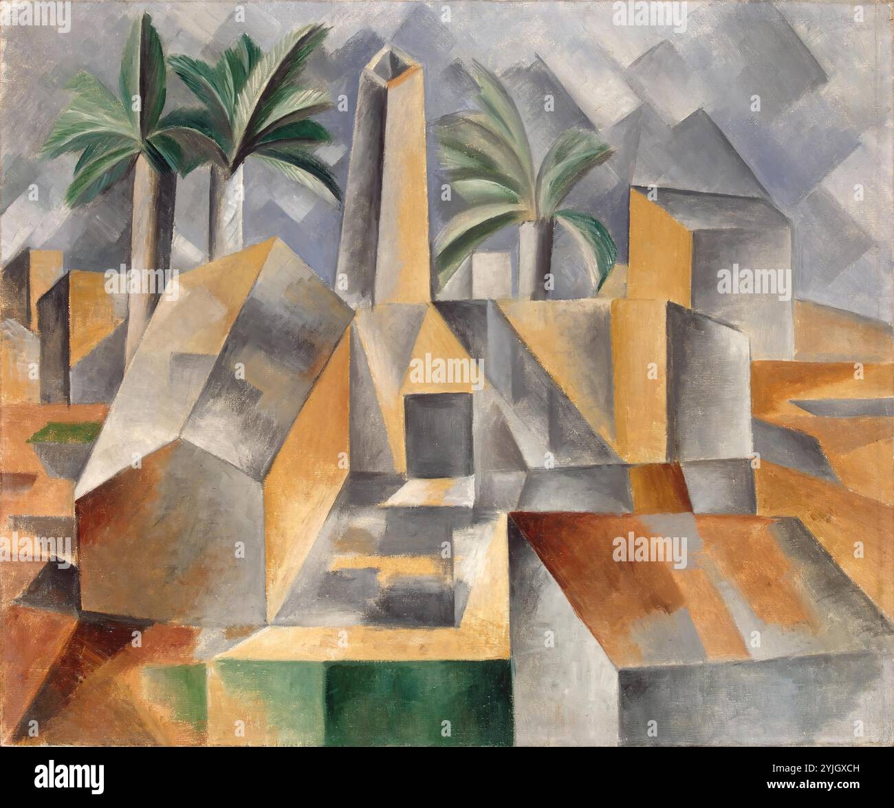 'Brick Factory at Tortosa'. France, 1909. Dimensions: 50,7x60,2 cm ...