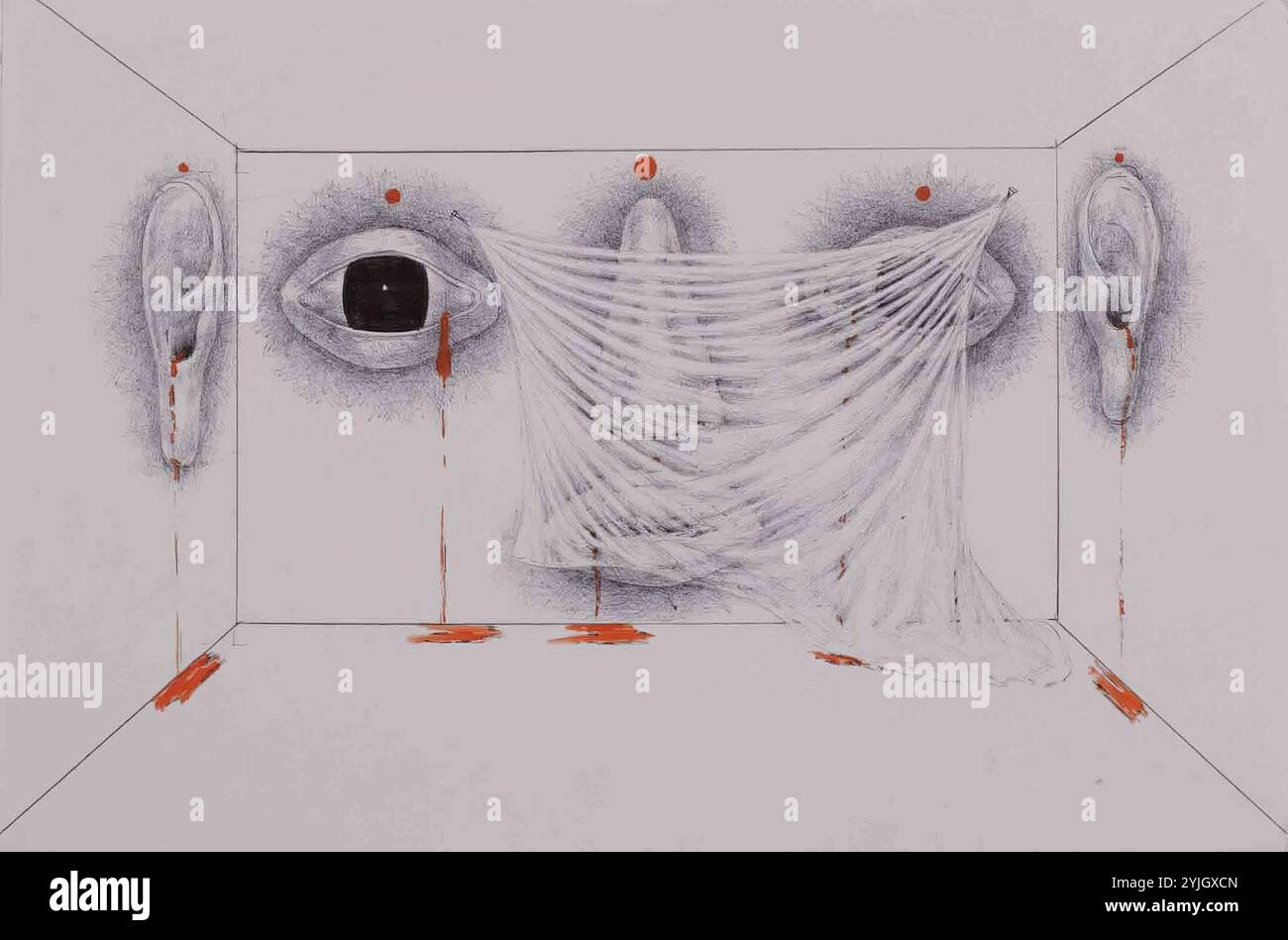 'Sketch of the Installation'. Russia, Moscow, late 20th - early 21st ...