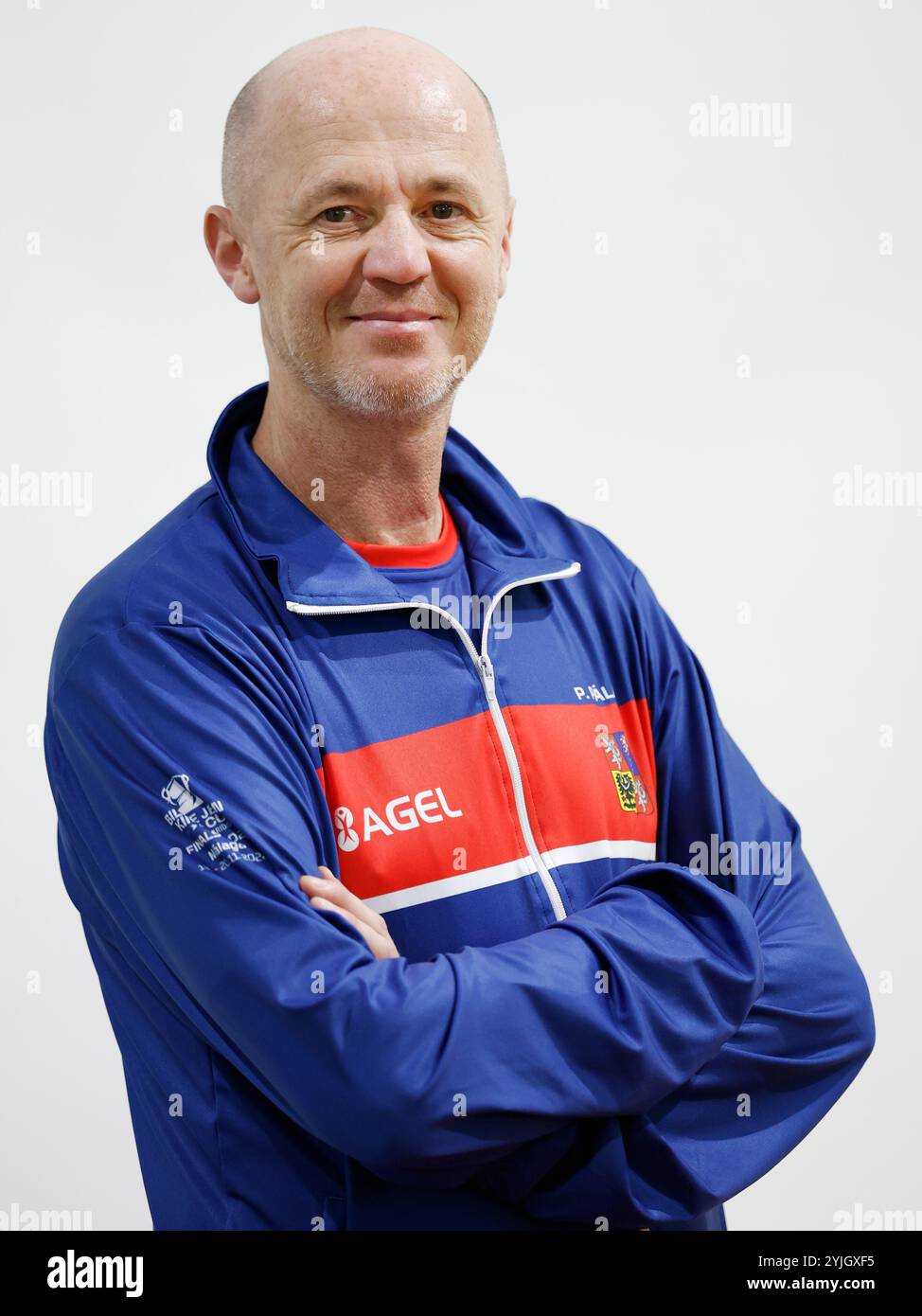 Non-playing captain of the Czech national team Petr Pala poses for an ...