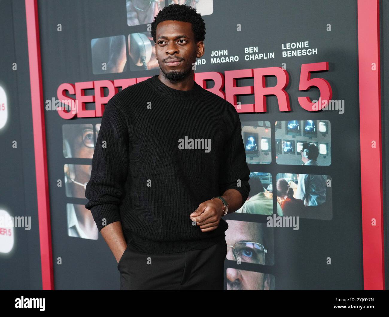 Los Angeles, USA. 14th Nov, 2024. Daniel Adeosun arrives at the ...