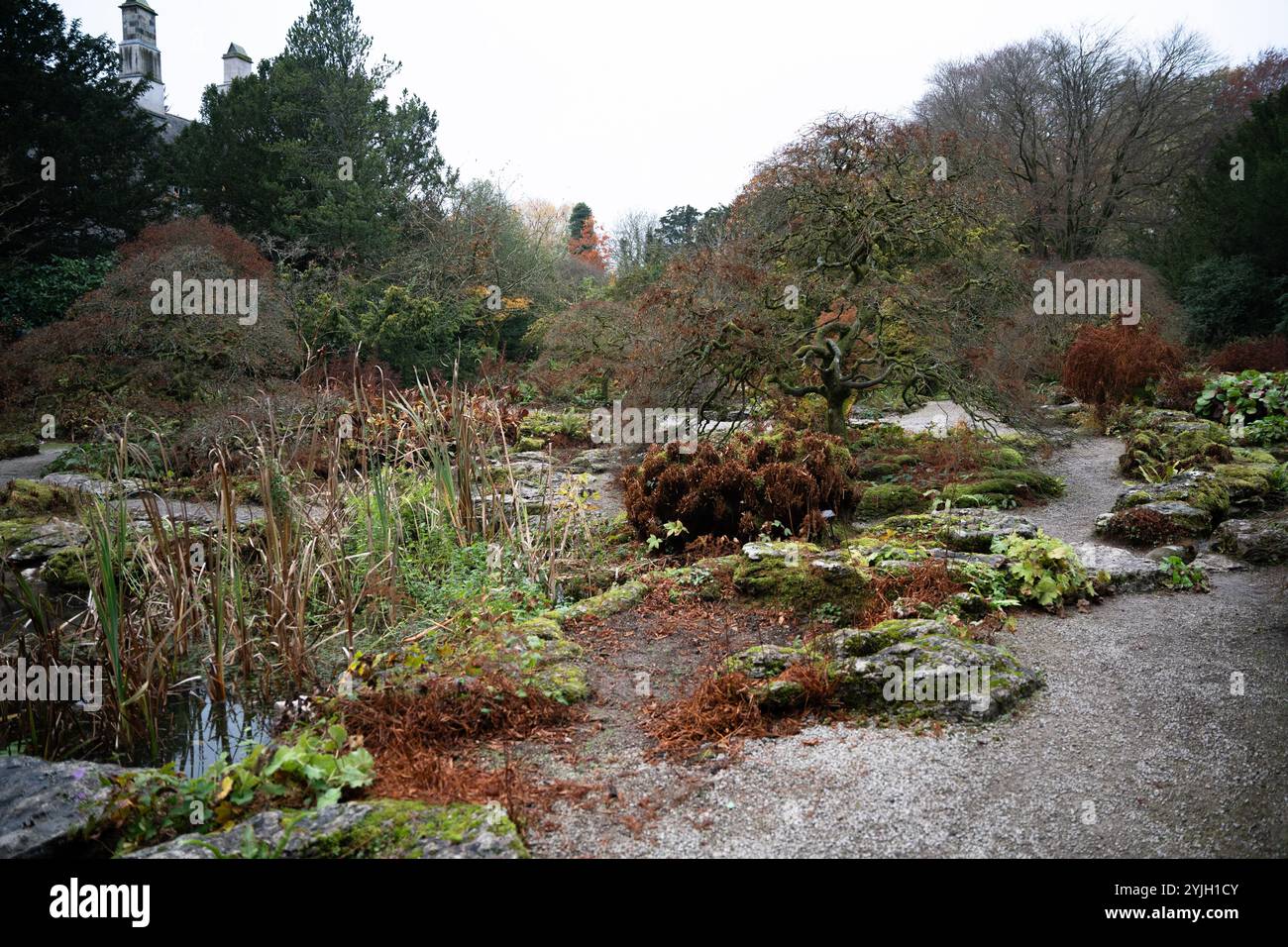 Rock garden with landscaping hi-res stock photography and images - Alamy