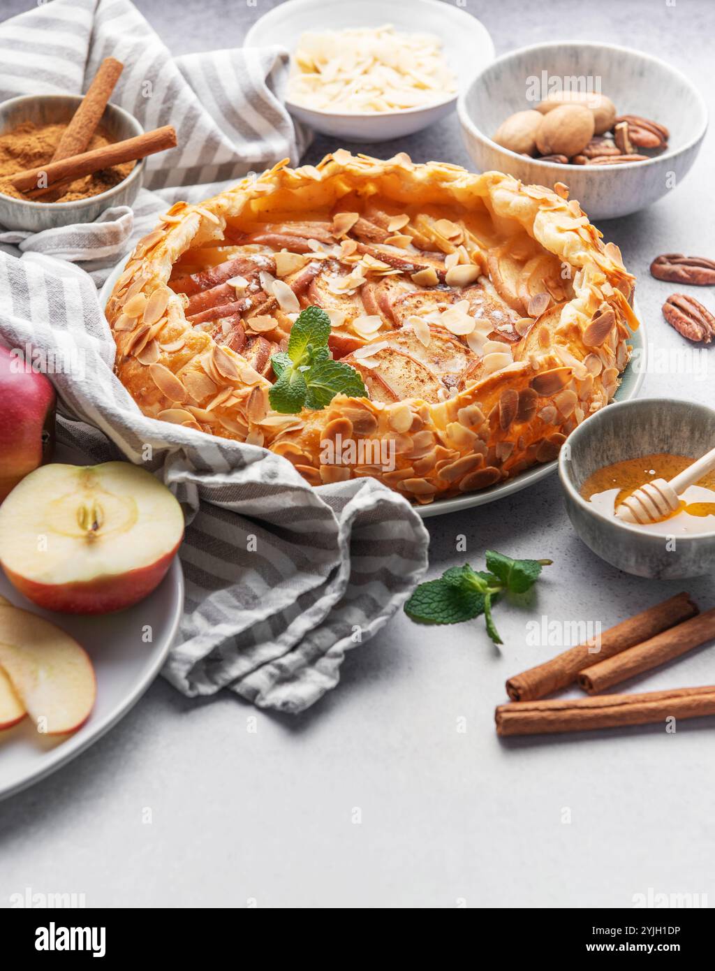 Assorted ingredients pastry preparation hi-res stock photography and ...