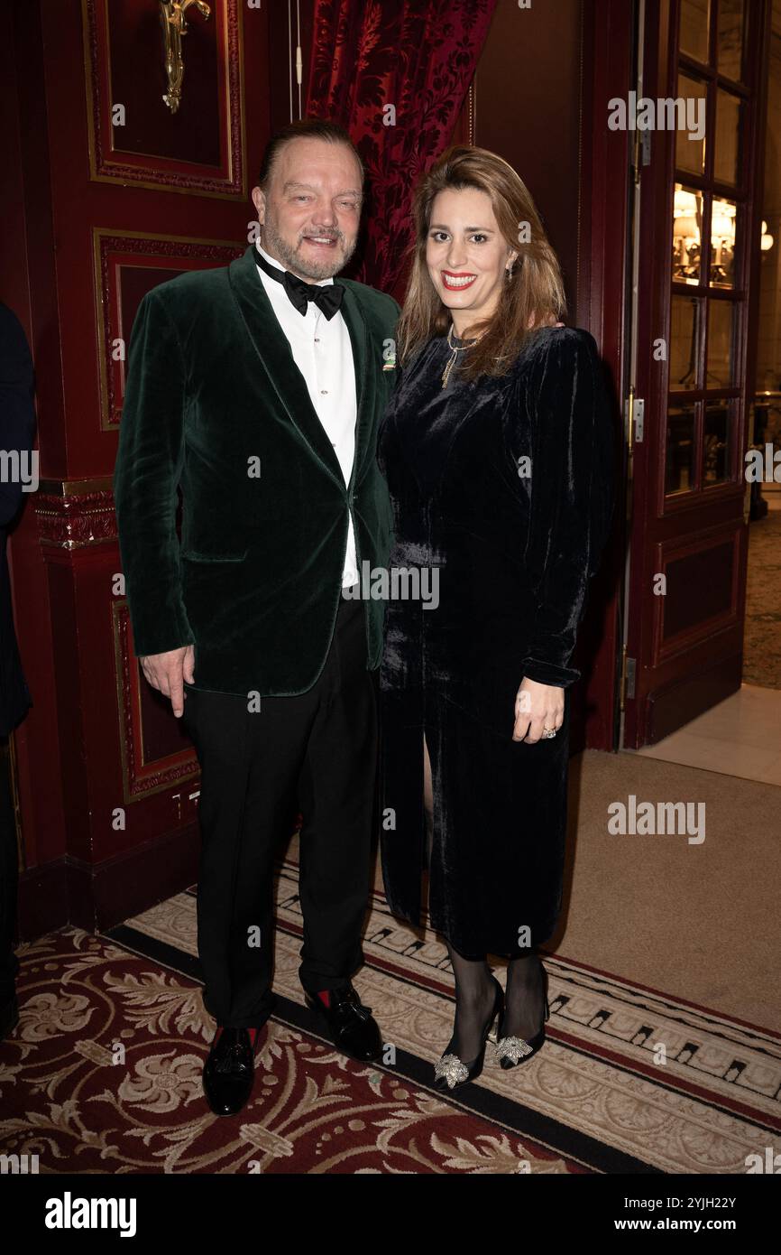 Paris, France. 08th Nov, 2024. Prince Alexander of Schaumburg-Lippe and ...
