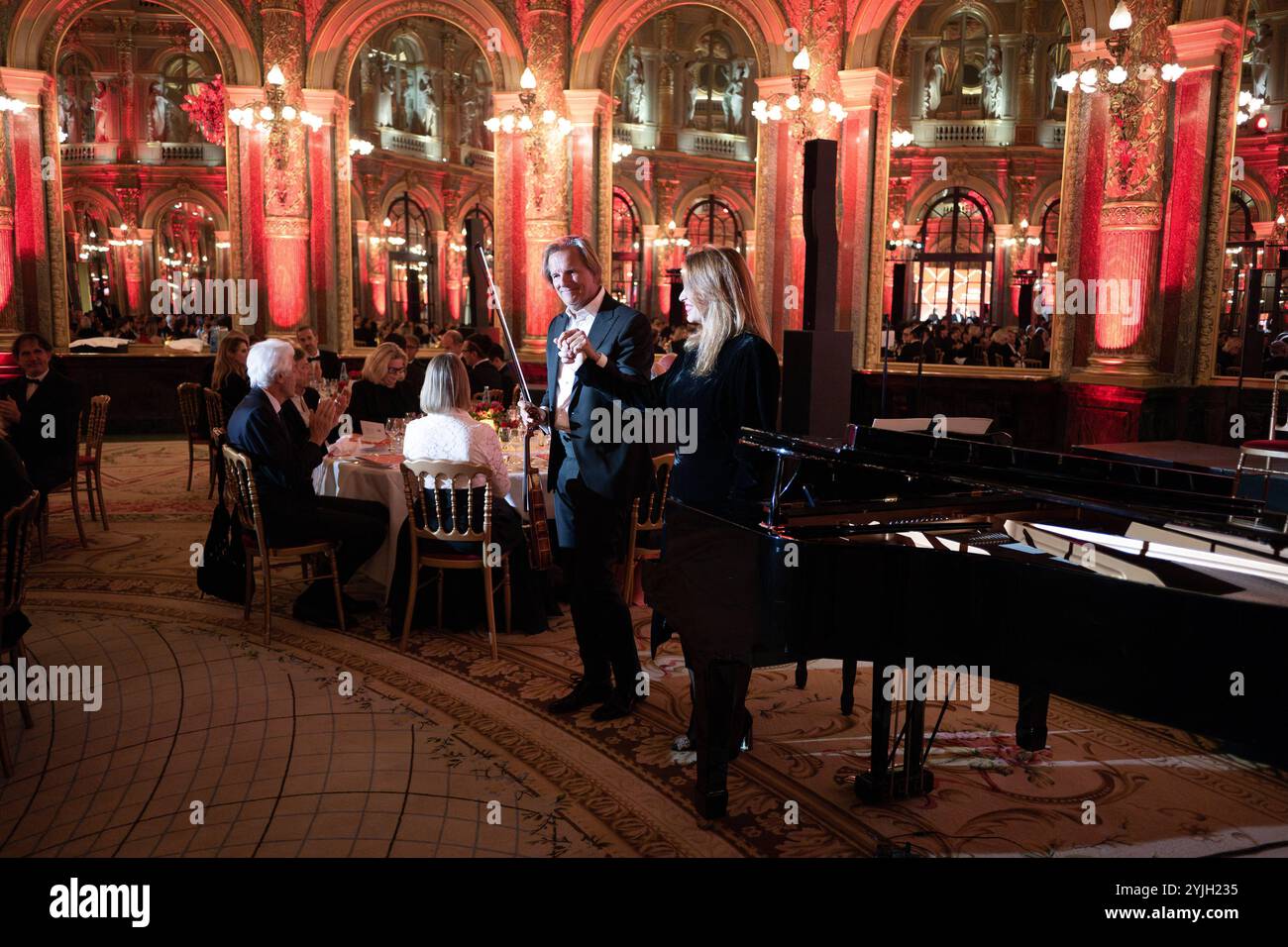 Paris, France. 08th Nov, 2024. Princess Mahkameh of Schaumburg-Lippe ...