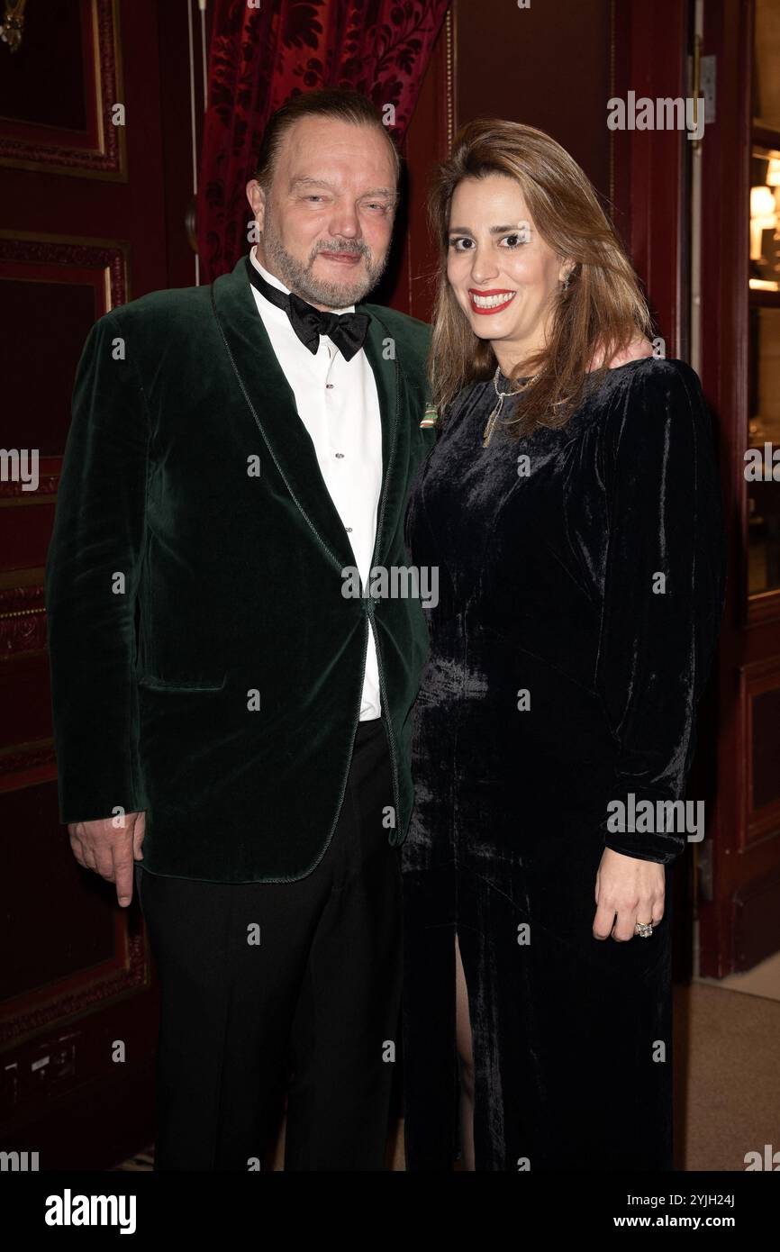 Paris, France. 08th Nov, 2024. Prince Alexander of Schaumburg-Lippe and ...