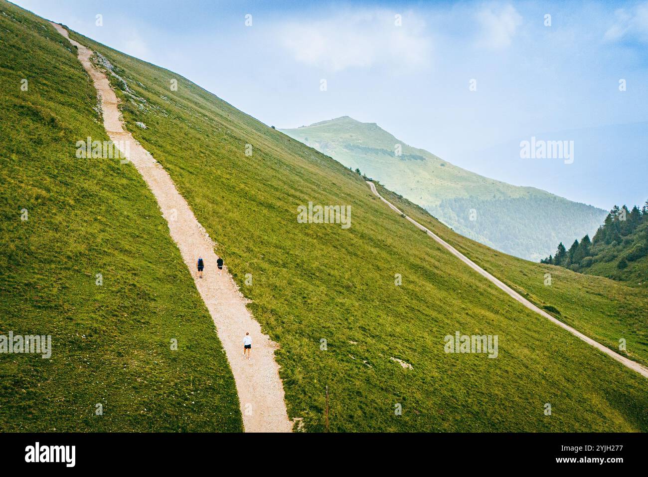NAGO, ITALY – AUGUST 28, 2024: Monte Altissimo offers panoramic views ...