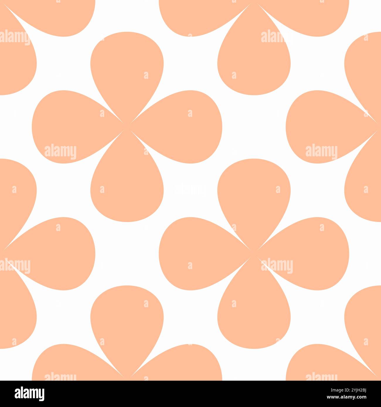 Seamless vector pattern in Peach Fuzz color. Minimalistic geometric ...