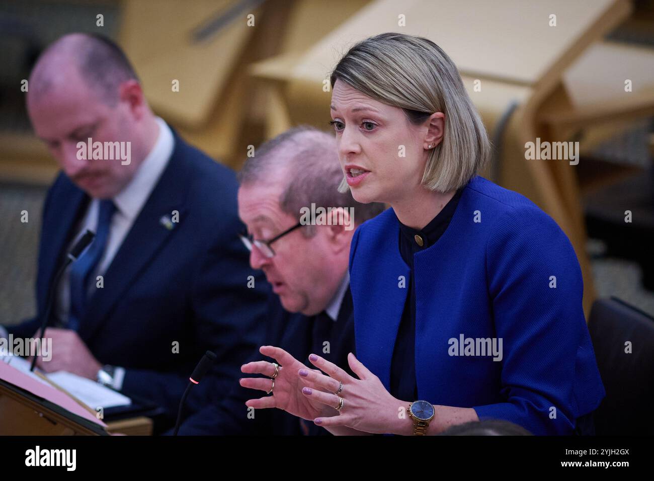 Edinburgh Scotland, UK 14 November 2024. Cabinet Secretary for ...