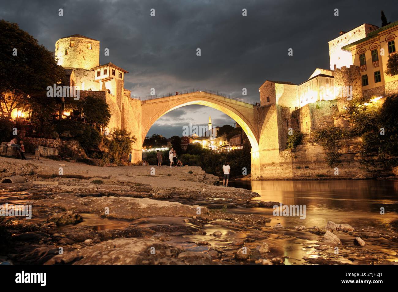 Mostar night hi-res stock photography and images - Alamy