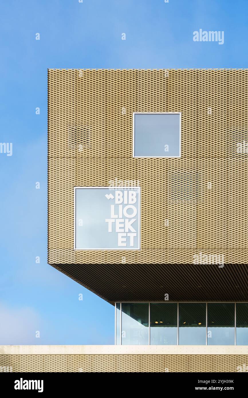 Copenhagen, Denmark - The Library (Biblioteket) by Cobe Architects ...